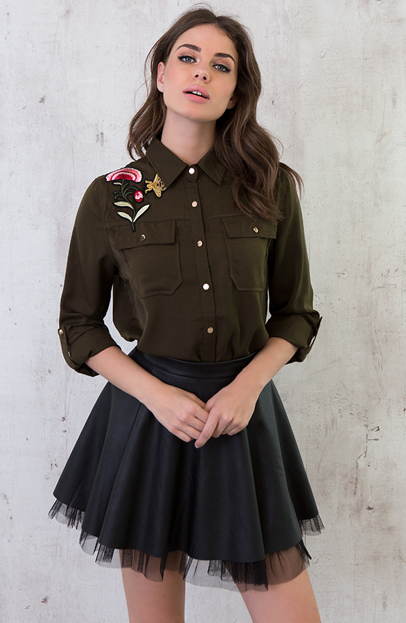 Patches Army Blouse | Fashion Musthaves