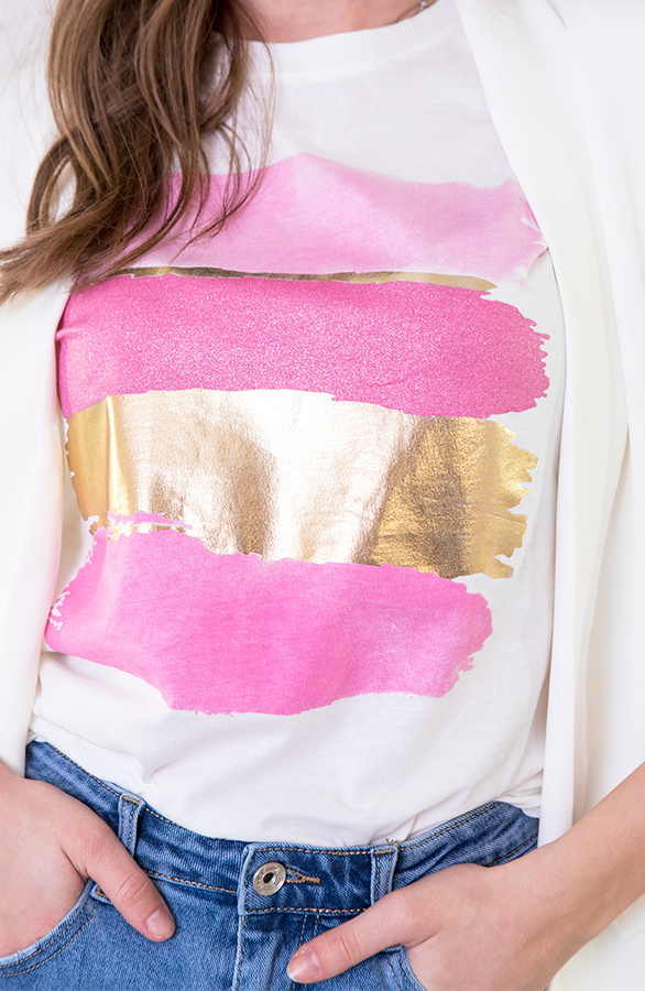 Top Metallic Fuchsia | fashionmusthaves.nl