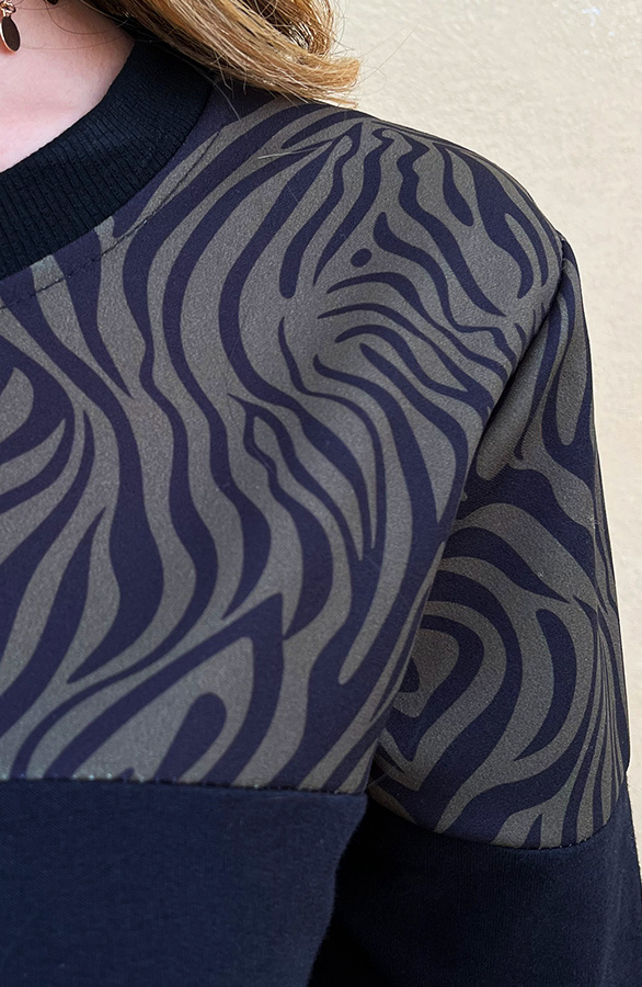 Tuniek Zebra Army | Fashionmusthaves.nl