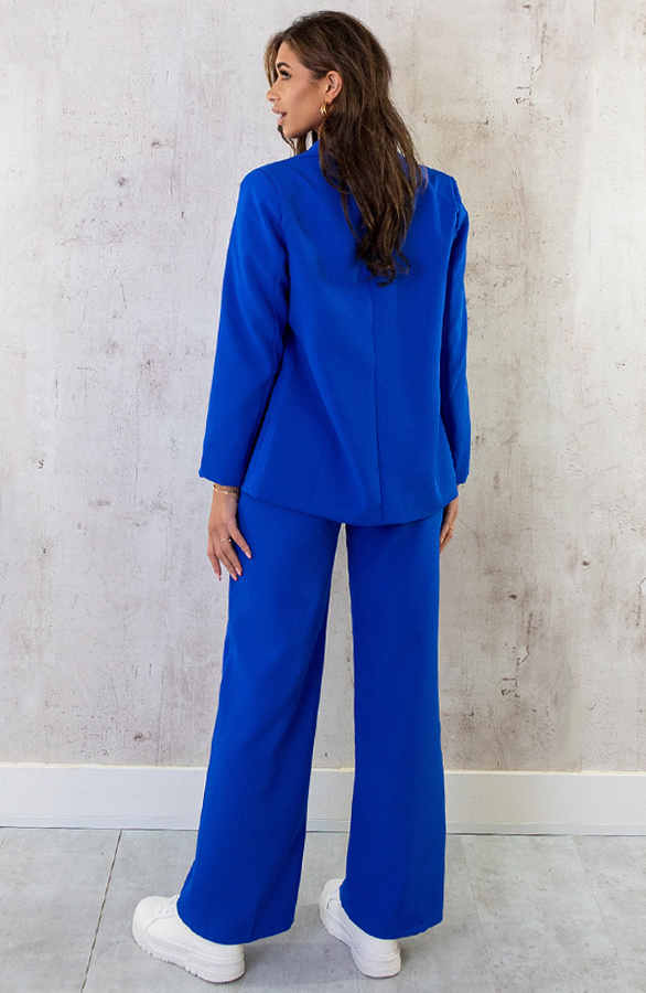 Palazzo Pants Dames Kobalt | Fashionmusthaves.nl