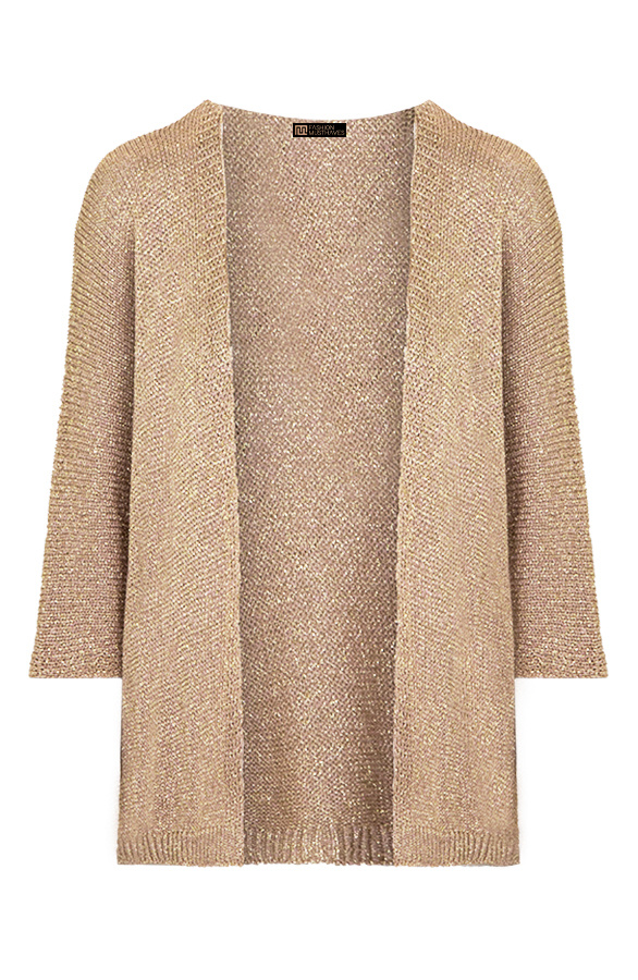 Vest Lurex Goud | Fashionmusthaves.nl