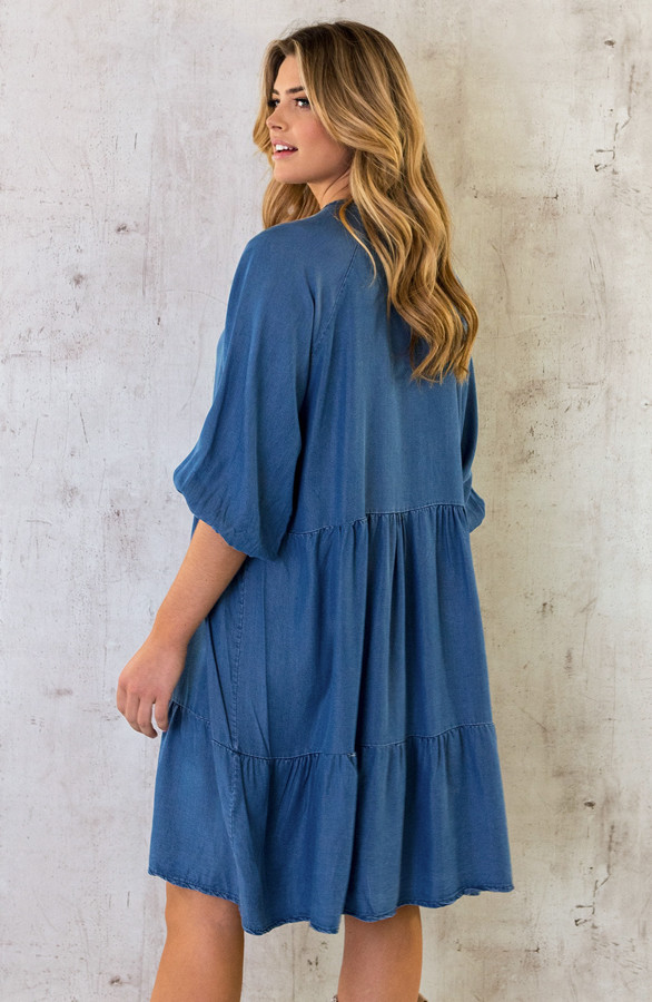 Denim Tunic Dress | Fashionmusthaves.nl